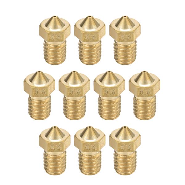 【本商品は海外出荷】お届けは通常20-30日を頂いております。精密デザイン-1.75mm入力0.6mm押出機ノズルはプリントヘッドのオーバーフローを効果的に防ぎ、滑らかで光沢のある光沢のある一貫した印刷を生成できます。角からの抵抗を減らし、...