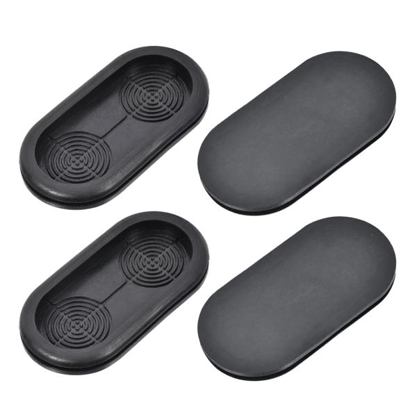 【本商品は海外出荷】お届けは通常20-30日を頂いております。取り付け径：35 * 75mm; 溝幅：2.5mm; 溝の高さ：4mm; 合計サイズ：82 * 42mm（L * W）グロメットはブラック、ゴム製です。ワイヤーをドリル穴に対する...