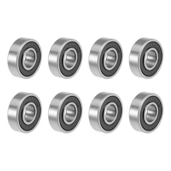 【本商品は海外出荷】お届けは通常20-30日を頂いております。698-2RS（内径= 8 mm、外径= 19mm、厚さ= 6mm）698-2RSベアリングは潤滑剤を保持するために両方の側面でシールされています炭素鋼製、耐久性と高荷重下での変...