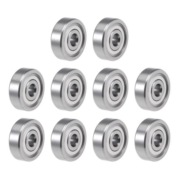【本商品は海外出荷】お届けは通常20-30日を頂いております。R2AZZ (内径=3.175mm, 外径=13 mm, 厚さ=4.366mm)潤滑剤を保持して、r2A-2zベアリングは両側でシールドされていますクロム鋼の長寿命ベアリング、滑...