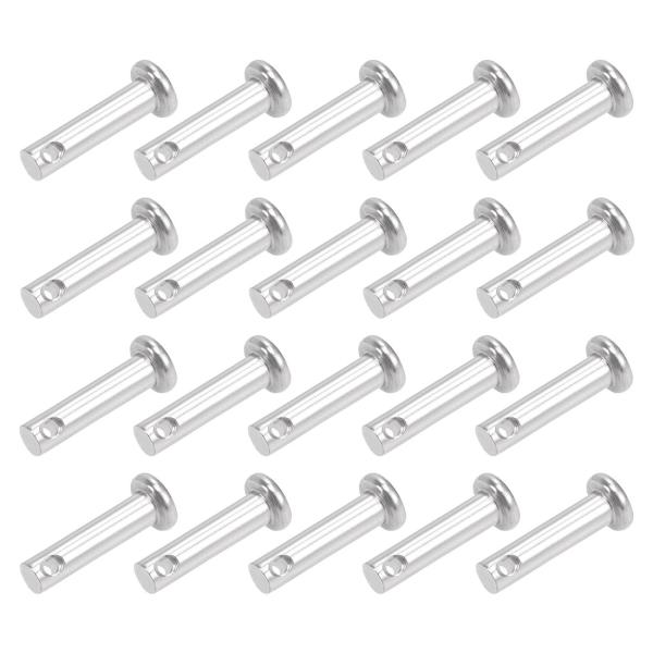 【本商品は海外出荷】お届けは通常20-30日を頂いております。*クレビスピンサイズ：直径5mm、高さ20mm。スチールクレビスピンはシルバートーンです。*ユニークなデザイン：T字型、フラットヘッド、丸い構造、絶妙な外観。*ピンの素材：これら...