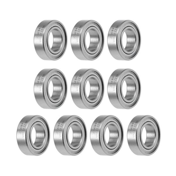 【本商品は海外出荷】お届けは通常20-30日を頂いております。MR137ZZ (内径=7mm, 外径=13 mm, 厚さ=4mm)mr137zzベアリングは潤滑剤を保持するのに両方の側面でシールドされていますクロム鋼（GCr15）製、重い負...