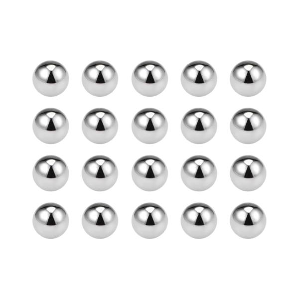 【本商品は海外出荷】お届けは通常20-30日を頂いております。直径5 mm;パッケージには50個のボールが含まれています精密グレードのG10ボール高品質のGCr15ステンレス鋼製ベアリングボール転がり接触疲労に対する高い耐性と、転がり軸受（...