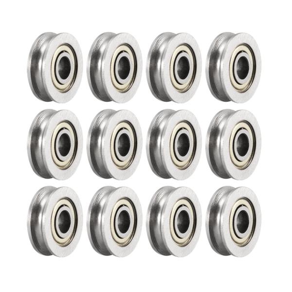 【本商品は海外出荷】お届けは通常20-30日を頂いております。U604ZZ（内径= 4mm、外径= 13 mm、厚さ= 4mm）U604ZZベアリングは潤滑剤を保持するために両方の側面でシールドされています炭素鋼の長寿命ベアリング、滑らかで...