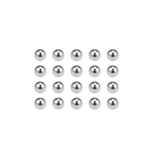 【本商品は海外出荷】お届けは通常20-30日を頂いております。2.8mm径. グレードG10精密ボール高炭素クロム軸受鋼製（GCr15）滑らかな表面の精密ボール。 軽く潤滑60-63硬度範囲と優れた耐摩耗性自転車、キャスター、引き出しスライ...