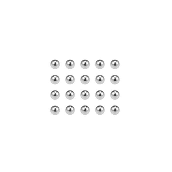 【本商品は海外出荷】お届けは通常20-30日を頂いております。2.4mm径. グレードG10精密ボール高炭素クロム軸受鋼製（GCr15）滑らかな表面の精密ボール。 軽く潤滑60-63硬度範囲と優れた耐摩耗性自転車、キャスター、引き出しスライ...