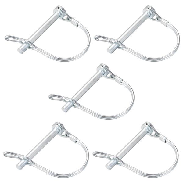 【本商品は海外出荷】お届けは通常20-30日を頂いております。サイズ：直径6mmのピンにより、カプラーラッチ、ジャック脚、ピントルフックなどを固定材料：良質のばね鋼と炭素鋼で作られ、亜鉛は錆と腐食に耐えるようにめっきされています形状：アーチ...