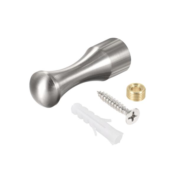 【本商品は海外出荷】お届けは通常20-30日を頂いております。寸法：14 x 45mm（D * H）; 耐荷重：4.5kg / 10lbs。表面処理：起毛;パッケージの内容：1 xウォールフック、ネジ、アンカーが含まれています。真ちゅう製で...