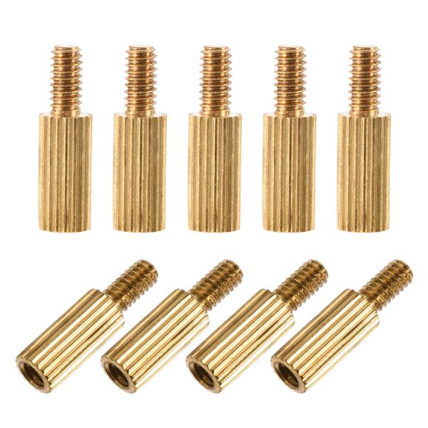 【本商品は海外出荷】お届けは通常20-30日を頂いております。√サイズ：M2x7mm+4mm オス-メス シリンダー ローレット真鍮 PCBマザーボードスペーサースタンドオフ FPV ドローンクワッドローター、コンピュータ＆回路基板√ 素材...