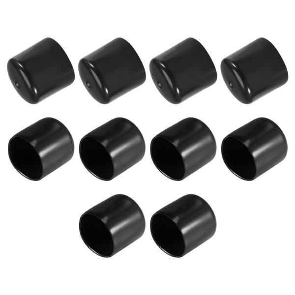 【本商品は海外出荷】お届けは通常20-30日を頂いております。【仕様】45mm内径；40mm高さ；ラバー材質；ブラック【汎用】1. あらゆる種類の配管端部保護：プラスチック管、金属管、油管、水道管、真空管; 2.ねじ保護：ボルト、ねじ、ナッ...