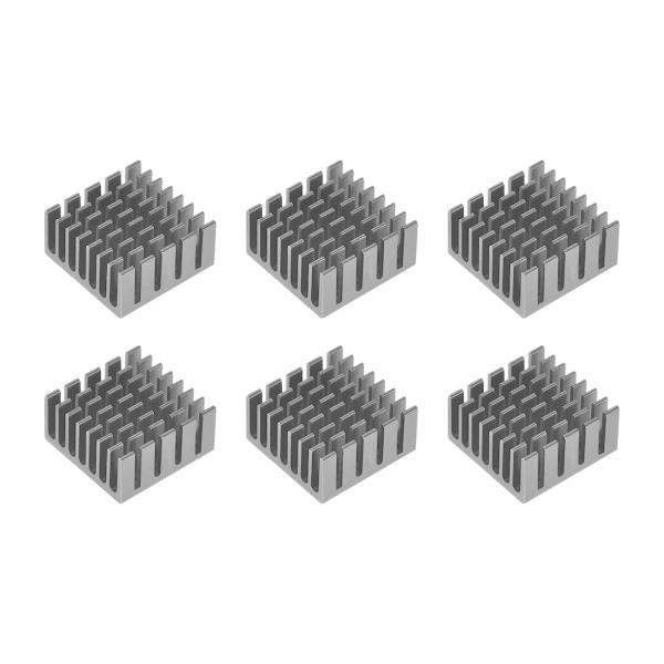 【本商品は海外出荷】お届けは通常20-30日を頂いております。全体のサイズ：10 x 20 x 20mm;カラー：ブラック。このヒートシンクには熱伝導性接着剤が付属しており、良好な冷却結果が得られます。3Dプリンターの冷却に効果的に、モータ...
