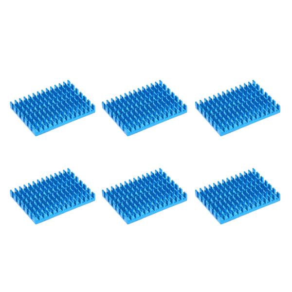 【本商品は海外出荷】お届けは通常20-30日を頂いております。全体のサイズ：5 x 30 x 40mm;カラー：ブルーこのヒートシンクには熱伝導性接着剤が付属しており、良好な冷却結果が得られます。3Dプリンターの冷却に効果的に、モーターはフ...