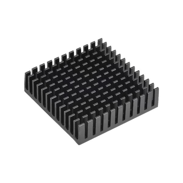 【本商品は海外出荷】お届けは通常20-30日を頂いております。全体のサイズ：11 x 40 x 40mm; カラー：ブラック。このヒートシンクには熱伝導性接着剤が付属しており、良好な冷却結果が得られます。3Dプリンターの冷却に効果的に、モー...