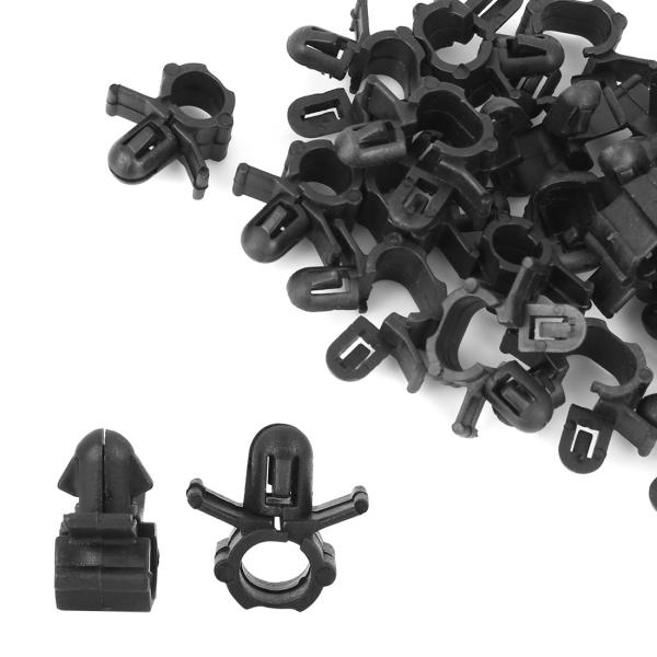 【本商品は海外出荷】お届けは通常20-30日を頂いております。ガソリンラインのホースクリップは高品質のプラスチック材料で作られており、耐摩耗性があり、使用中に簡単に破損したり割れたりすることはありません。安定性と耐久性に優れた100％真新し...