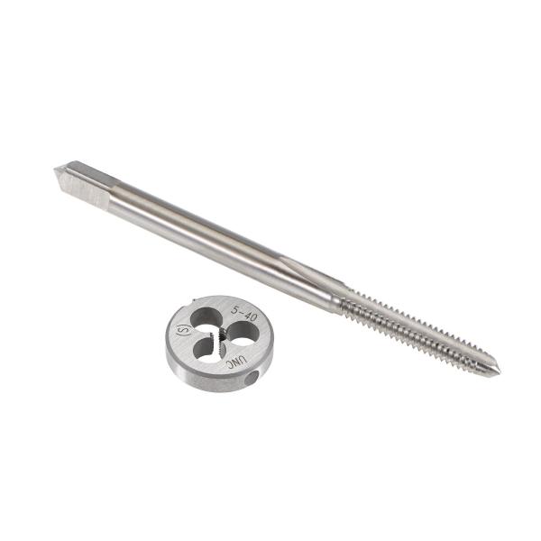 【本商品は海外出荷】お届けは通常20-30日を頂いております。仕様：5-40 UNCタップアンドダイセット、右手、2B公差グレード。オスねじとメスねじの作成または修理に適しています。汎用アプリケーションに適しています。用途：合金鋼、金型鋼、...