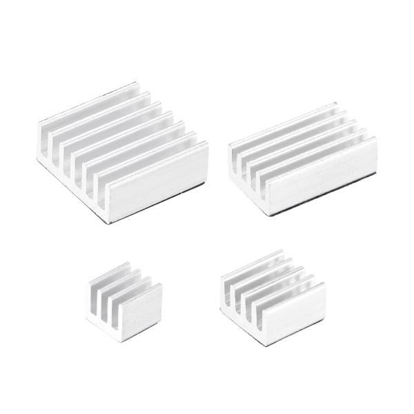 【本商品は海外出荷】お届けは通常20-30日を頂いております。[パラメーター]サイズ1：14 x 14 x 6 mm（L * W * H）; カラー：シルバートーン。【特徴】このヒートシンクは通常の自己接着剤（導電性の機能なし）、使いやすさ...