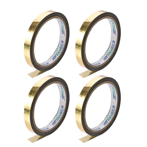 【本商品は海外出荷】お届けは通常20-30日を頂いております。パッケージの内容--- 4ロール12mm幅30ヤードゴールドトーンフローラルテープフラワー接着剤フラワーキット粘着テープ---使用中に適度に伸ばすと粘着力が増し、花茎にしっかりと...