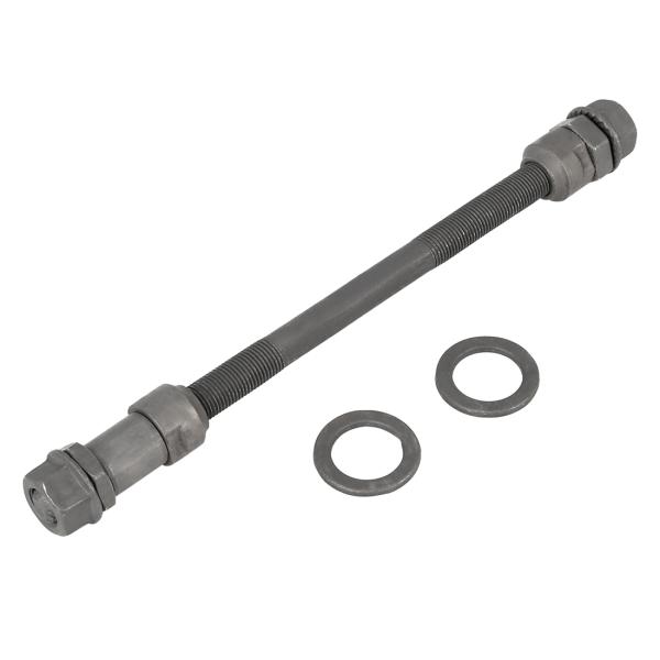 【本商品は海外出荷】お届けは通常20-30日を頂いております。[商品情報] ：商品名はバイクリアハブアクスル、リアハブアクスル、自転車シャフトベアリングと呼ばれています。軸ねじ径のサイズは9.5 mm、ハブ間隔のサイズは115 mmです。[...