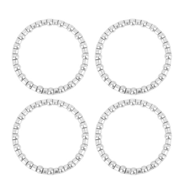 【本商品は海外出荷】お届けは通常20-30日を頂いております。【材質】：スチール製の高品質、耐久性、高強度のボールベアリングリテーナーです。【商品サイズ】：外径40 mm、内径33.5 mm。パッケージ内容：4個入り自転車のボールベアリング...