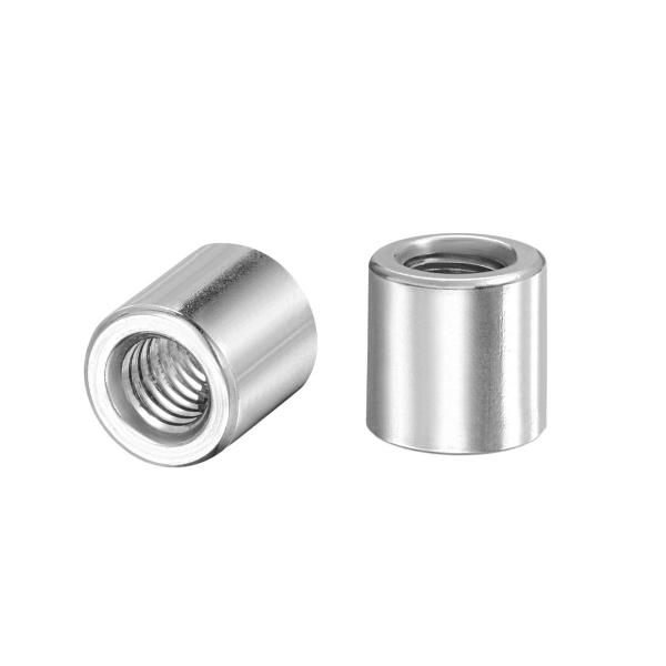 【本商品は海外出荷】お届けは通常20-30日を頂いております。【仕様】:ねじサイズ:M6*1mm ; 外径:10mm; 長さ:10mm;材質:201ステンレス鋼【用途】：パイプ家具、テーブル、椅子、棚、車両、トロリーキャスターなどのねじ接続...