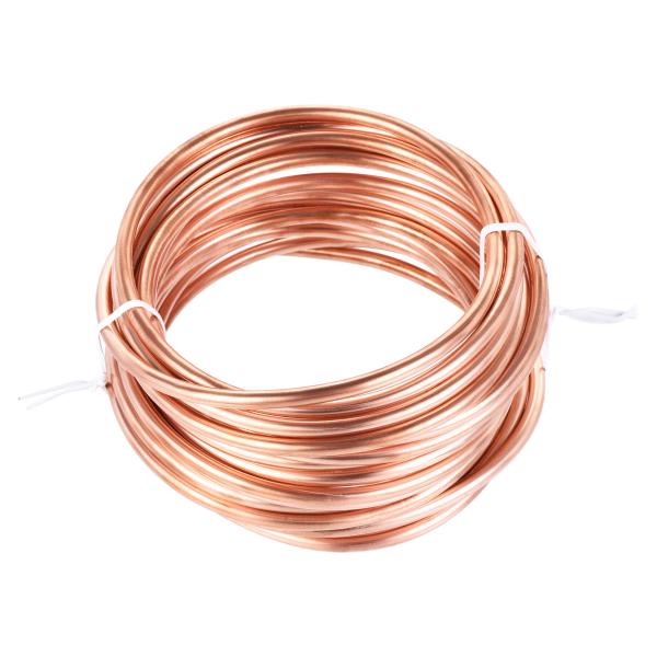 【本商品は海外出荷】お届けは通常20-30日を頂いております。【外径5mm×内径4mm×6 M】冷凍チューブ外径5mm、内径4mm、全長6 m【高い冷凍効率】優れた熱放散と冷凍能力、低温での高強度。銅管は中空なので、強力な熱伝達能力がありま...