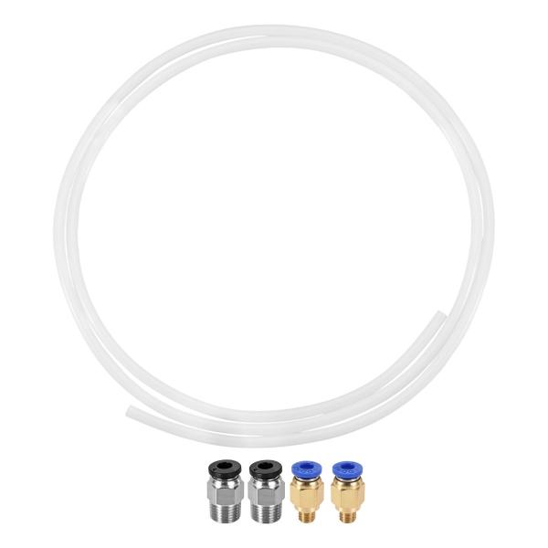 【本商品は海外出荷】お届けは通常20-30日を頂いております。すべての1.75mmフィラメント3Dプリンターに適合します。内径x外径：2mmx4mm。長さ：14 MPTFEチューブは強力な耐食性、耐酸性および耐アルカリ性、高温（240℃/ ...