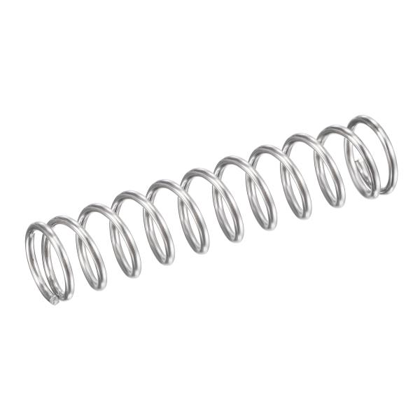 【本商品は海外出荷】お届けは通常20-30日を頂いております。製品：外径9 mm、線径1 mm、全高40 mm仕様：26 mm圧縮長さ、31.4N耐荷重、2.24 N / mmのばね定数。材質：304ステンレス鋼線はピアノ線よりも優れた耐食...