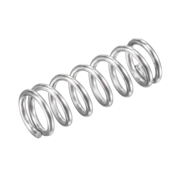 【本商品は海外出荷】お届けは通常20-30日を頂いております。製品：外径9 mm、線径1.2 mm、全高25 mm仕様：16.25 mm圧縮長さ、61.8N耐荷重、7.06 N / mmのばね定数。材質：304ステンレス鋼線はピアノ線よりも...