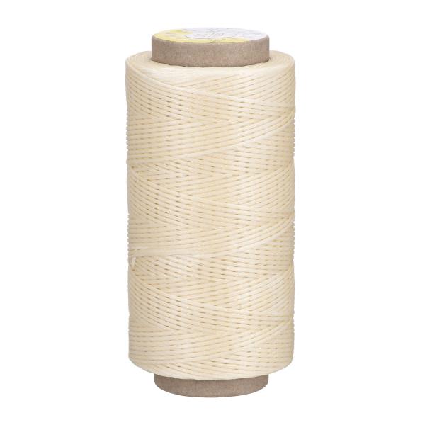 【本商品は海外出荷】お届けは通常20-30日を頂いております。[ レザーワックススレッド ] - 約170 m; ネジサイズ：1mm（210D / 16）[ 材料] - ポリエステル糸のテキスタイルでできており、高温でワックスをかけ、軽量で...