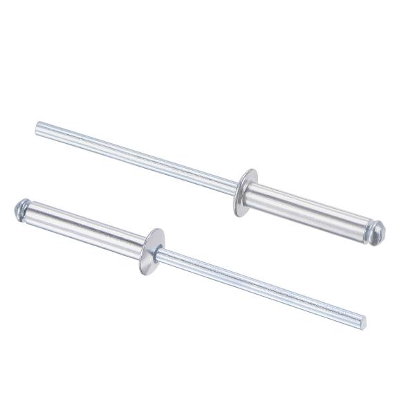 【本商品は海外出荷】お届けは通常20-30日を頂いております。特徴-材質：アルミニウム; リベットグリップサイズ：3.2 x 17mm（D * L）; リベットマンドレル径：1.8mm; フランジサイズ：6 x 1.3 mm（最大D * T...