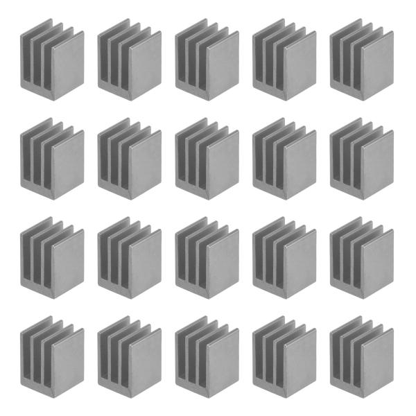 【本商品は海外出荷】お届けは通常20-30日を頂いております。[パラメーター]全体のサイズ：8.5 x 8.5 x 11mm（L * W * H）;カラー：ブラック。[アプリケーション]ヒートシンクはチップ、ステッピングモータードライバーモ...