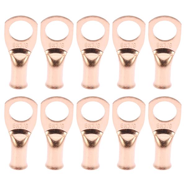 【本商品は海外出荷】お届けは通常20-30日を頂いております。【材質】バッテリーケーブルエンドは銅製で、最適な延性を確保し、圧着時のひび割れや割れなどの激しい変形を防ぎ、電流の流れに高い導電性を提供します。【寸法】フィットケーブルサイズ：8...