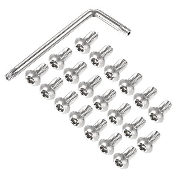 【本商品は海外出荷】お届けは通常20-30日を頂いております。【ネジ】：ネジ型式：M8;ネジの長さ：16mm;ピッチ：1.25mm;ネジ頭のサイズ：13.8mm x 4.5mm（D * T）;ネジの材質：304ステンレス鋼;ネジの表面処理：...