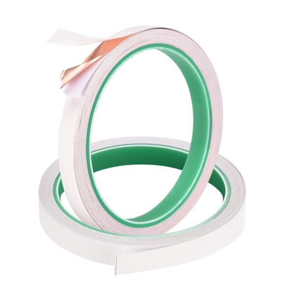 【本商品は海外出荷】お届けは通常20-30日を頂いております。1ロール全長：5 M; テープ幅：10 mm; 厚さ：0.1 mm; 両面導電性；両面接着剤あり耐熱性：最高100℃、これはほとんどの工業用範囲でよく、あなたにとって最良の選択で...