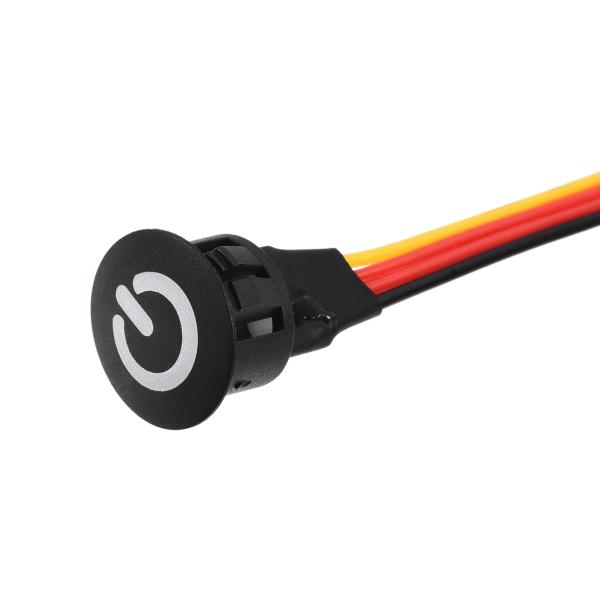 【本商品は海外出荷】お届けは通常20-30日を頂いております。タッチ調光スイッチはABSプラスチックシェル製の電気スイッチです。テーブルランプ、シーリングライトなどのホームライト用です。供給電圧：DC 12V 10W;操作タイプ：タッチ;取...