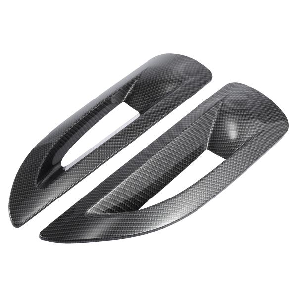 【本商品は海外出荷】お届けは通常20-30日を頂いております。カラー：ブラック。パターン：カーボンファイバーパターン錆びたり、腐食したり、剥がれたりしない高品質のABSプラスチック製。備品: Jeep用 Wrangler JK JKU Un...