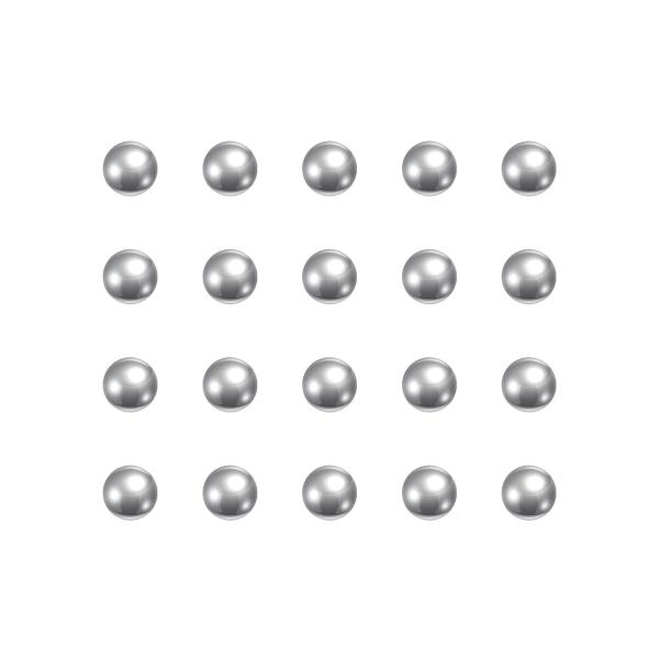 【本商品は海外出荷】お届けは通常20-30日を頂いております。サイズ - 直径3.5 mmのグレードG5精密ボール材質 - 優れた表面品質、高硬度、高耐荷重、耐摩耗性を備えたクロム鋼製。特徴 - 汎用（産業機器の保守または家族のDIYプロジ...