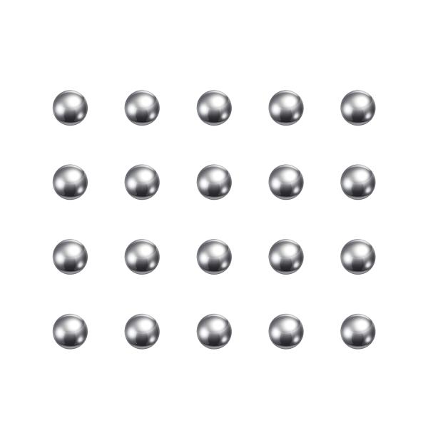 【本商品は海外出荷】お届けは通常20-30日を頂いております。サイズ - 3.2mm直径、精密グレードG25、精密ボール素材 - 優れた表面品質、高硬度、高耐荷重、耐摩耗性を備えたクロム鋼製。特徴 - 幅広い用途（産業機器のメンテナンスや家...