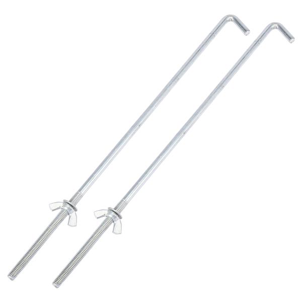 【本商品は海外出荷】お届けは通常20-30日を頂いております。金属製で耐久性があり、変形しにくい。特殊なスプレー処理により、耐食性と防錆性を高めています。古い蓄電池キットのフックを交換し、より効果的に蓄電池を保護します。ホールドダウンボルト...