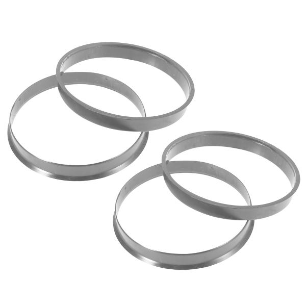 【本商品は海外出荷】お届けは通常20-30日を頂いております。マイナーホイールとハブの寸法を修正するように設計された4個のプラスチックハブセントリックリングです。センターボア72.56mmのホイールを採用する必要のある74.1mmハブの車両...