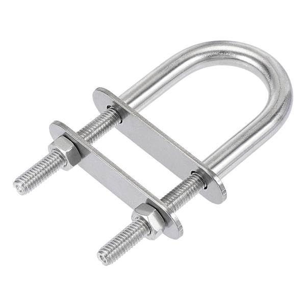 【本商品は海外出荷】お届けは通常20-30日を頂いております。製品名：Uボルト;メインカラー：シルバートーン;ねじ：M6;ネジの長さ：42 mmフィットロッドサイズ：30 mm;ロッド直径：8 mm;全長：90 mm;六角ナットサイズ：9....