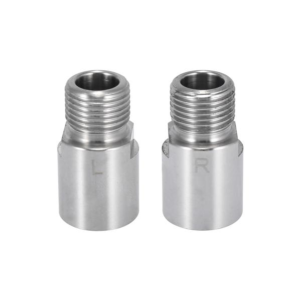 【本商品は海外出荷】お届けは通常20-30日を頂いております。良い素材：自転車のペダルエクステンダーは、高　品質のクロムモリブデン鋼でできており、防水性、防錆性、耐食性があり、長期間使用できます。ペダルアクスル距離を20 mm延長し、快適な...