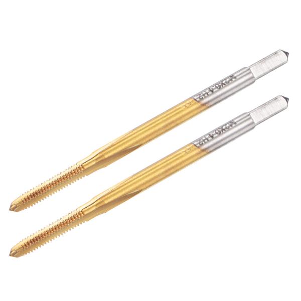 【本商品は海外出荷】お届けは通常20-30日を頂いております。タップサイズ: M2 x 0.4 メートルねじ、H2 ねじ公差グレード。ストレートフルート設計、下向き切りくず除去、正確な高速タッピング。チタンコーティングは、耐摩耗性、耐食性、...