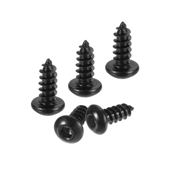 【本商品は海外出荷】お届けは通常20-30日を頂いております。ねじサイズ：M3 x 8 mm; 六角幅：2 mm硬度、耐食性、防錆性に優れた炭素鋼製です。セルフドリルネジは、木材、板金、その他の表面にうまく穴を開けることができます。ねじ山は...