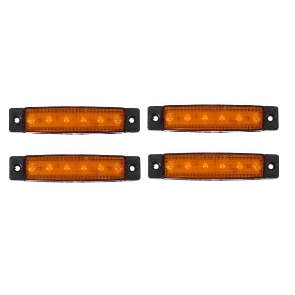 【本商品は海外出荷】お届けは通常20-30日を頂いております。詳細：光る車用のイェローのLEDロックストリップライト。各ランプには、通常のライトよりも明るい6つのLED電球があります。9.6x2.1x1.1 cm（L * W * H）サイズ...