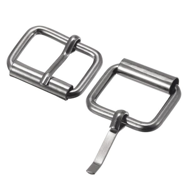 【本商品は海外出荷】お届けは通常20-30日を頂いております。内側のサイズ：20 x 14 mm（L * H）; ロッド幅：3 mm;ロッド厚さ：3 mmカラー：ダークグレー;パッケージに内容：10xメタルローラーバックル素材：鉄製、電気メ...
