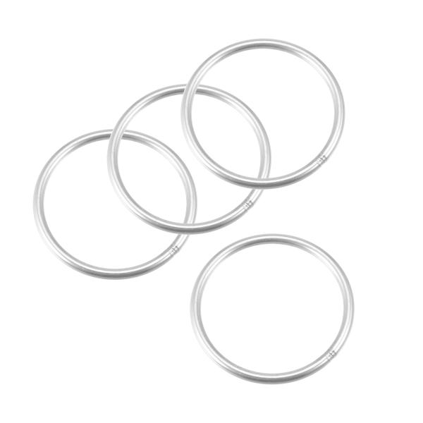 【本商品は海外出荷】お届けは通常20-30日を頂いております。外径: 70mm; 内径: 60mm; 厚さ: 5mmパッケージ内容: 4 x 溶接Oリング材質：304ステンレス鋼、研磨仕上げ、錆びにくい、耐摩耗性、耐食性。利点：304ステン...