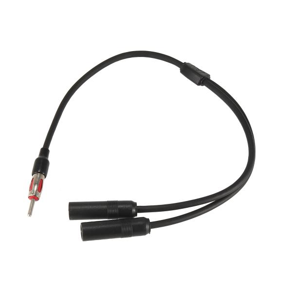 【本商品は海外出荷】お届けは通常20-30日を頂いております。ユニバーサル備品：ユニバーサルオス-2メスケーブルアンテナアダプタ。ご注文前にサイズをご確認ください。ケーブルの長さ：49.5 cm(L), カラー：ブラック, OE番号： 40...