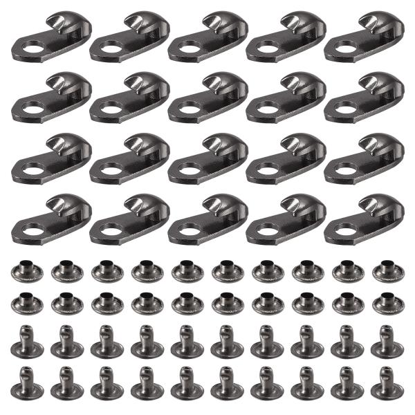 【本商品は海外出荷】お届けは通常20-30日を頂いております。[サイズ]-バックルサイズ：20 x 9 x 7 mm（L * W * H）;バックルフック内側の高さ：3 mm;取付穴径：3 mm【材質】-合金製で、高硬度、耐食性、耐熱性、耐...