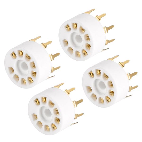 【本商品は海外出荷】お届けは通常20-30日を頂いております。電子チューブベース：PCB回路基板と電子チューブを接続するコネクタとして、主にオーディオ真空電子チューブのスペアパーツに使用されます。これらの部品は、音質を向上させるためにオーデ...